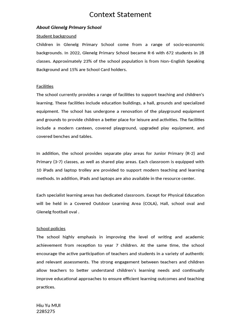 (done) Context statement | PDF (done) Context statement | PDF