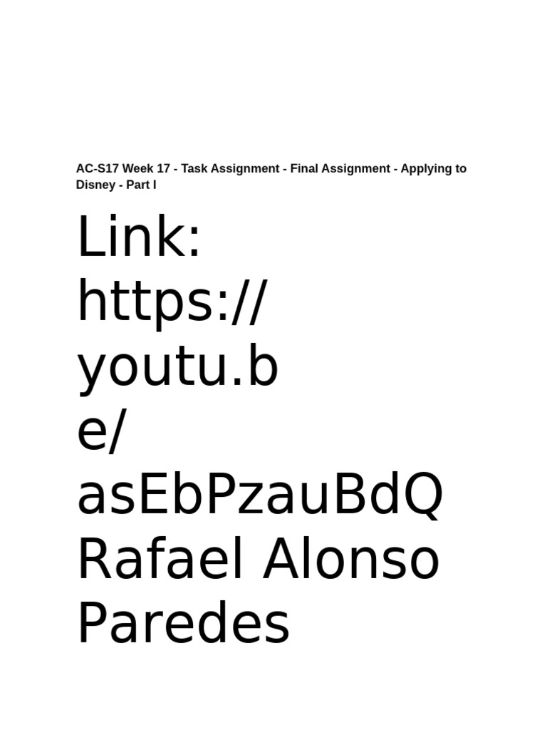 Ac-S17 - Week 17 | PDF