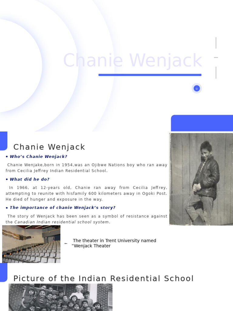 Chanie Wenjack | PDF