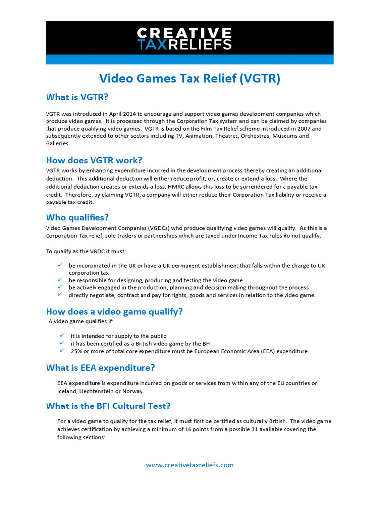 5 - A Brief Guide To VGTR | PDF