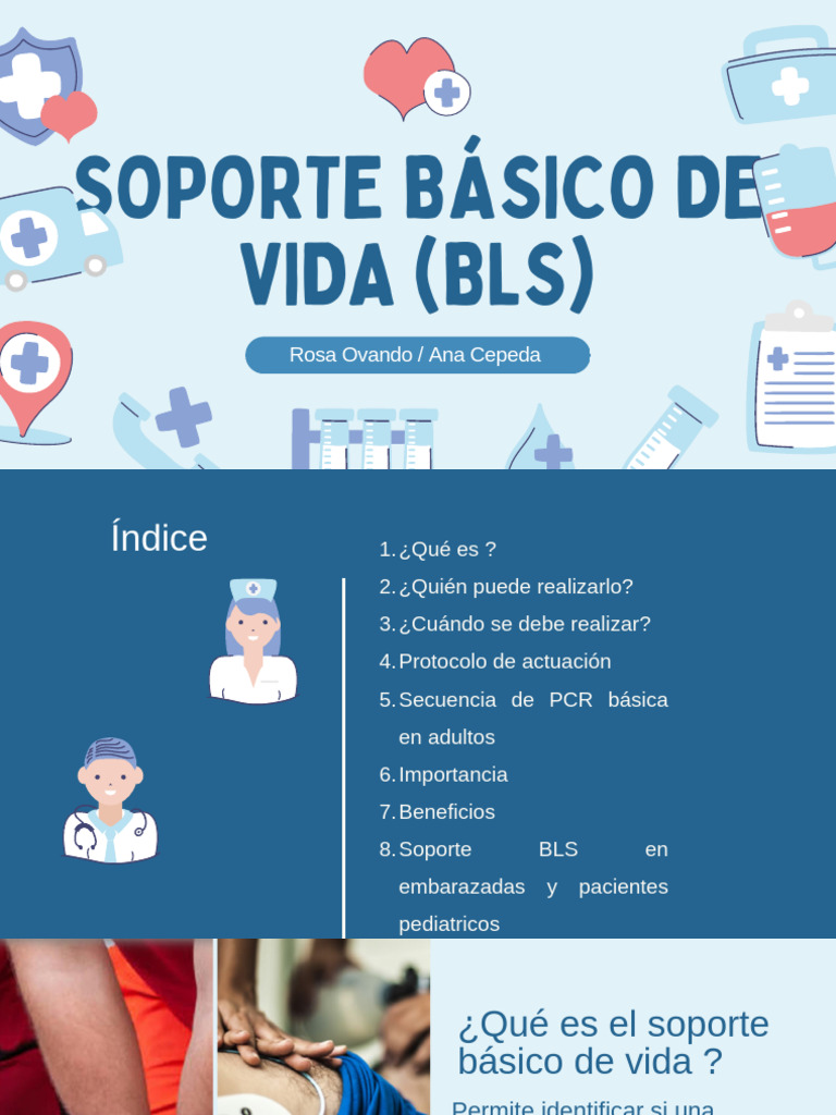 Soporte BÁSICO de Vida (BLS) | PDF