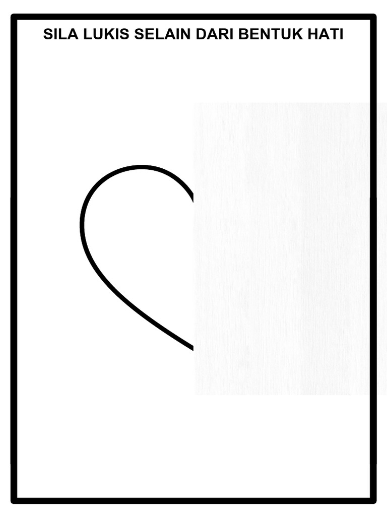 Dilarang Lukis Bentuk Hati | PDF