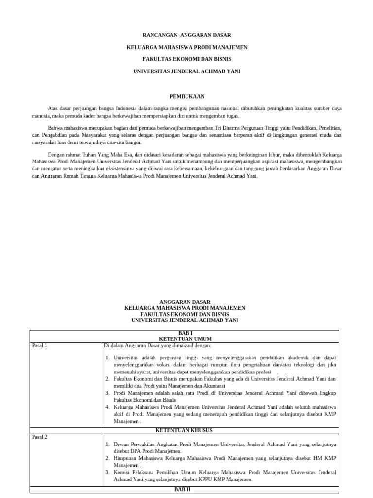 Adart Hasil Amandemen Terbaru | PDF