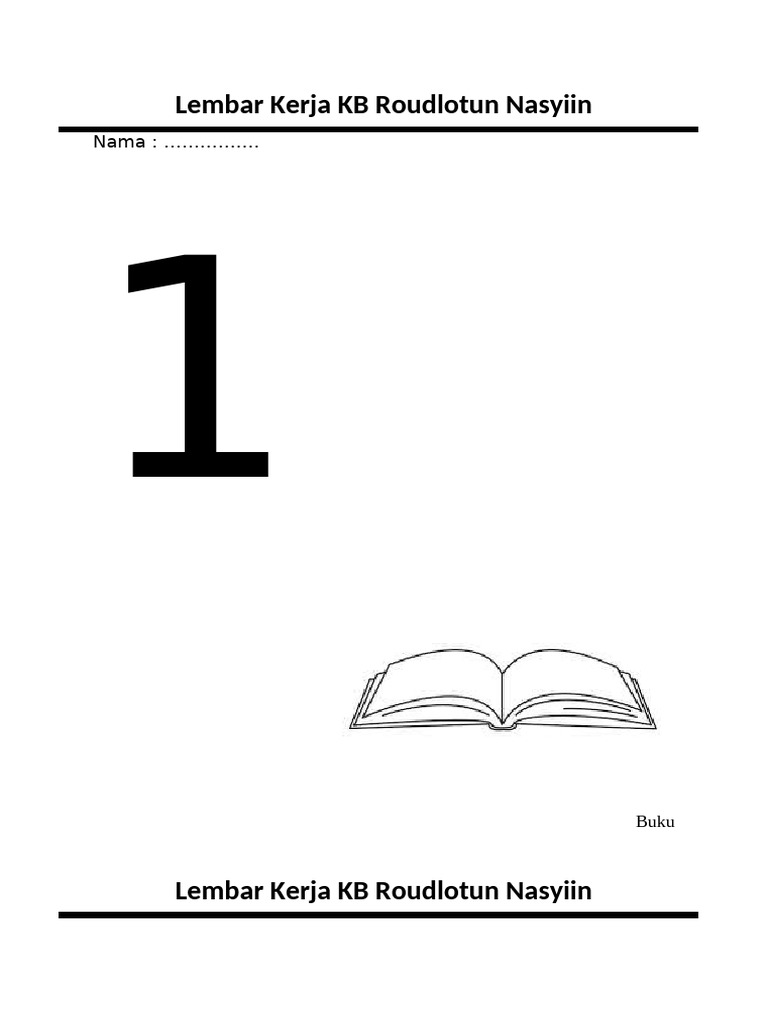 Lembar Kerja Kb 1 5 Pdf
