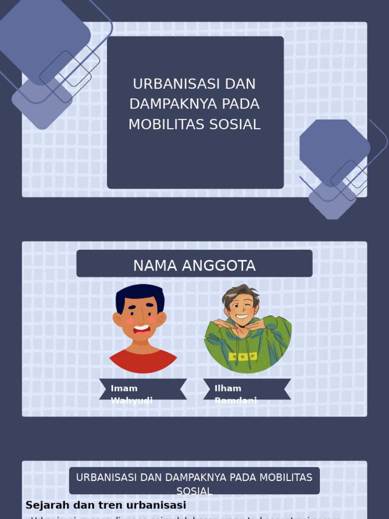 PPT URBANISASI | PDF