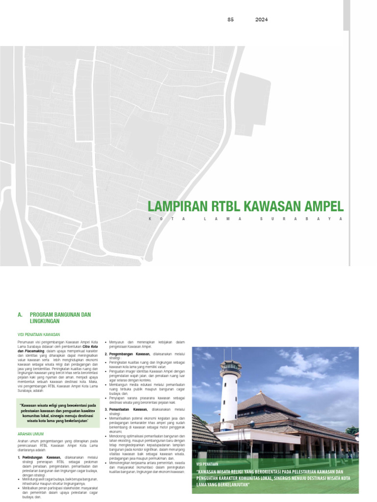 Lampiran RTBL Ampel | PDF