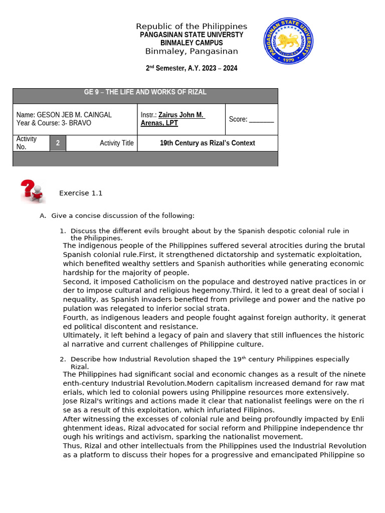 Activity No. 2 | PDF