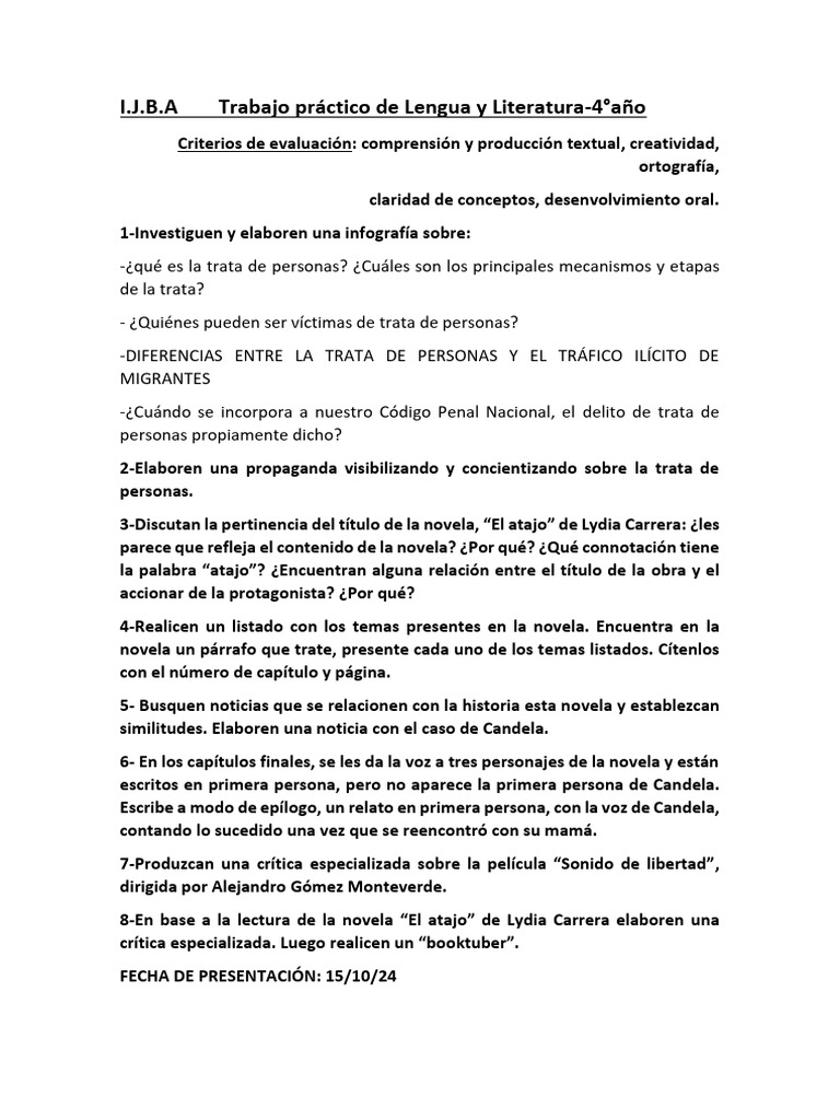 Trabaj El Atajo | PDF