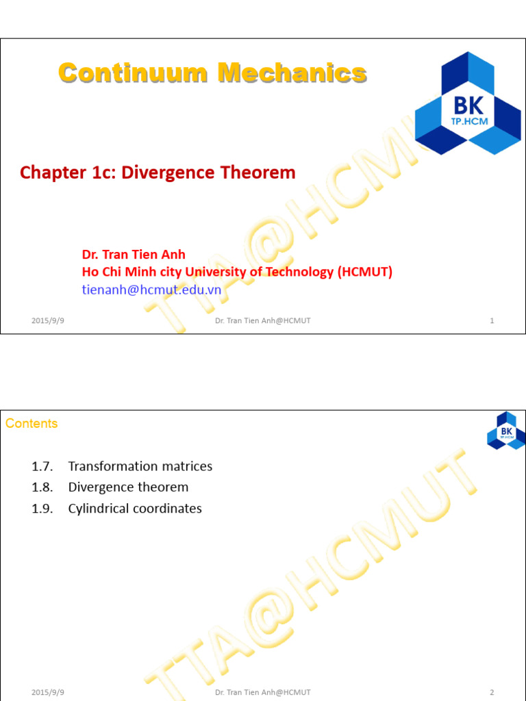 1c Vectors and tensors | PDF