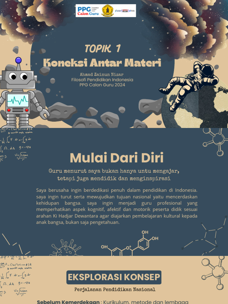 Koneksi Antar Materi Topik 1 | PDF
