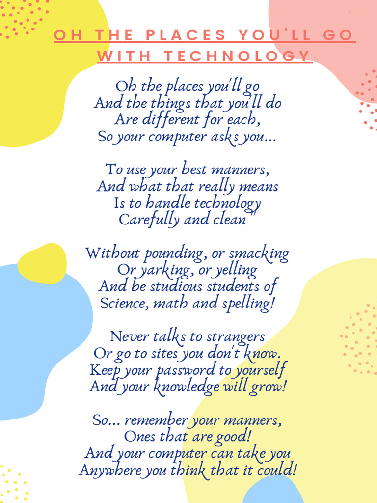 Poem - Technology | PDF