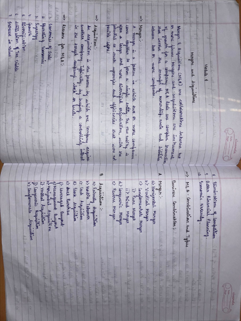 AFM Chapter 4 and 5 | PDF