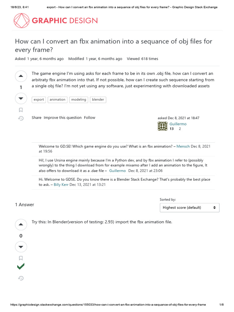 Export How Can I Convert An Fbx Animation Into A Sequance Of Obj Files For Every Frame