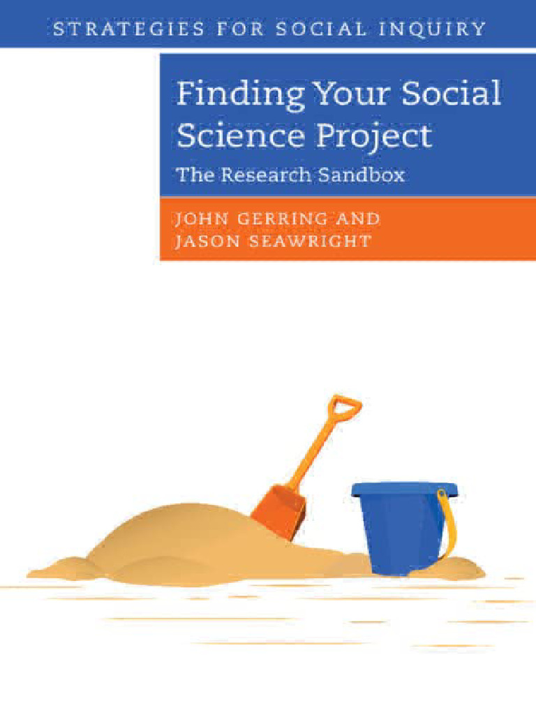 John Gerring & Jason Seawright - Finding Your Social Science Project ...