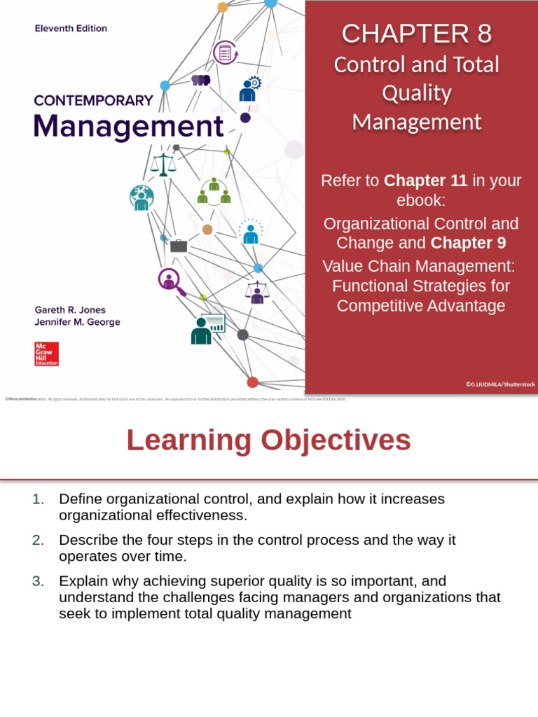 Chapter 8 Control and Total Quality Management | PDF