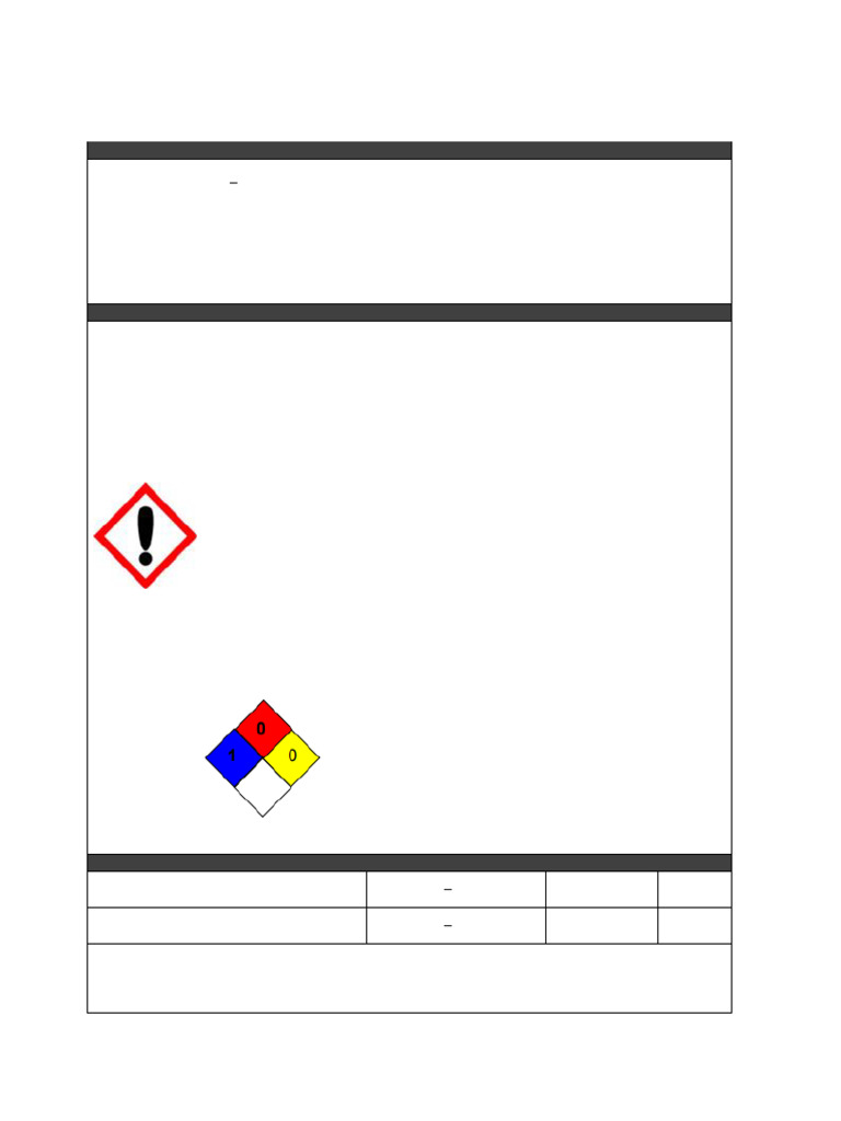 MSDS CAG - 15 GRS Anti Gas Migration ADD | PDF