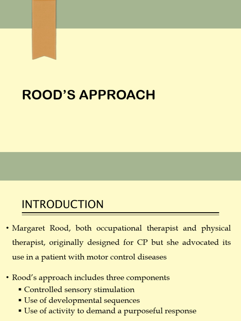 Rood's Approach | PDF