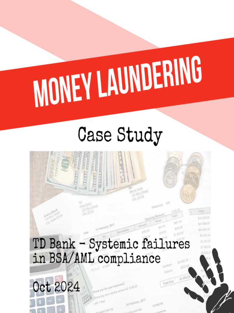 TD Bank Money Laundering Case Study | PDF | Money Laundering | Finance ...