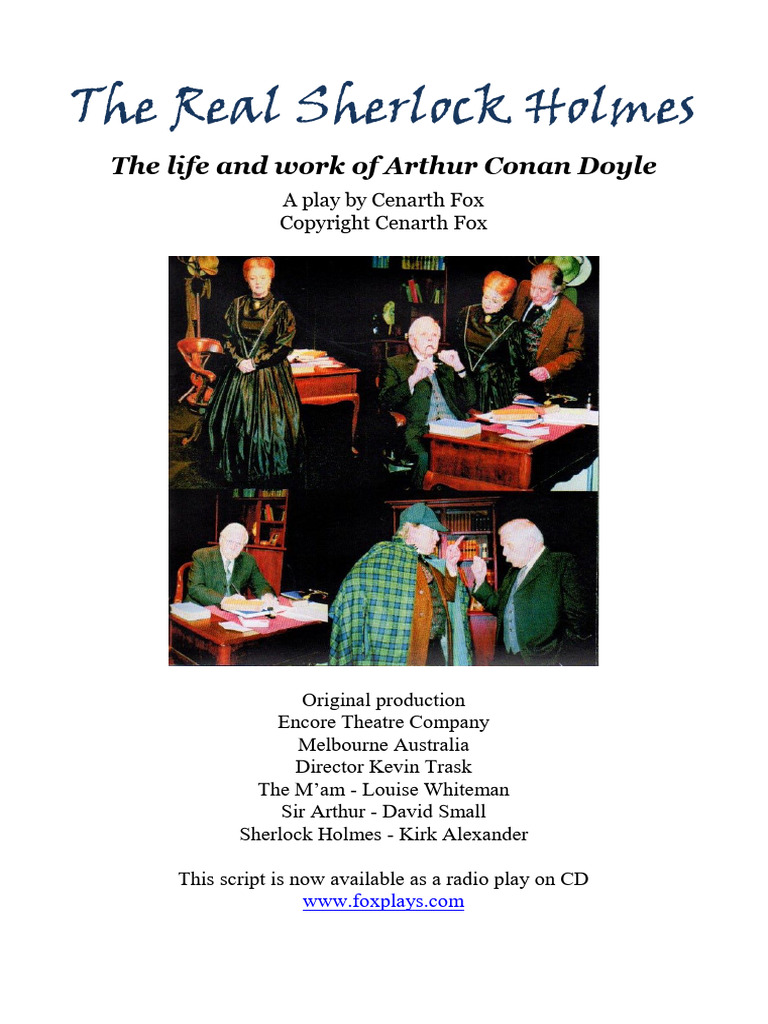 Real Sherlock Holmes | PDF