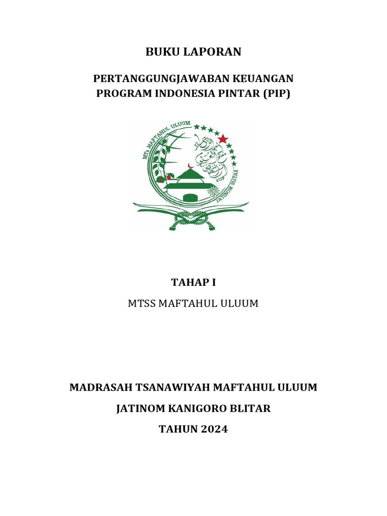 LPJ Pip 2024 Mts Tahap I | PDF