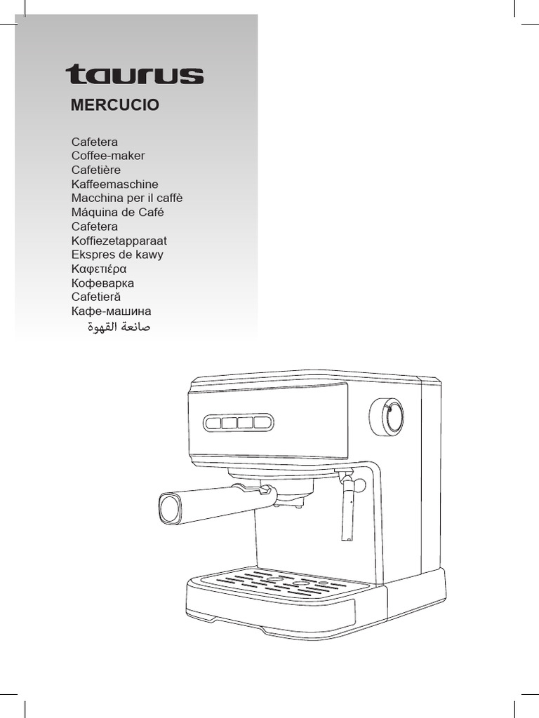USER MANUAL Taurus Mercucio | PDF