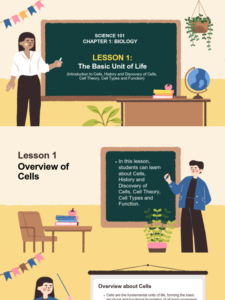 Lesson 1 - Basic Unit of Life | PDF