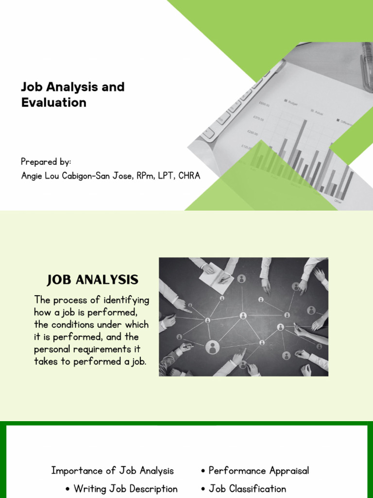 Job Analysis & Evaluation - 240823 - 201703 | PDF