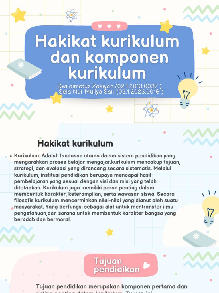 Hakikat Kurikum - 20241007 - 014430 - 0000 | PDF