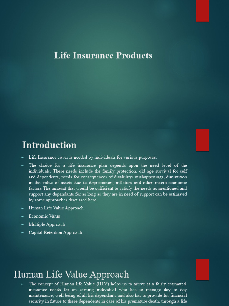 Ch. 9 Life Insurance Products | PDF