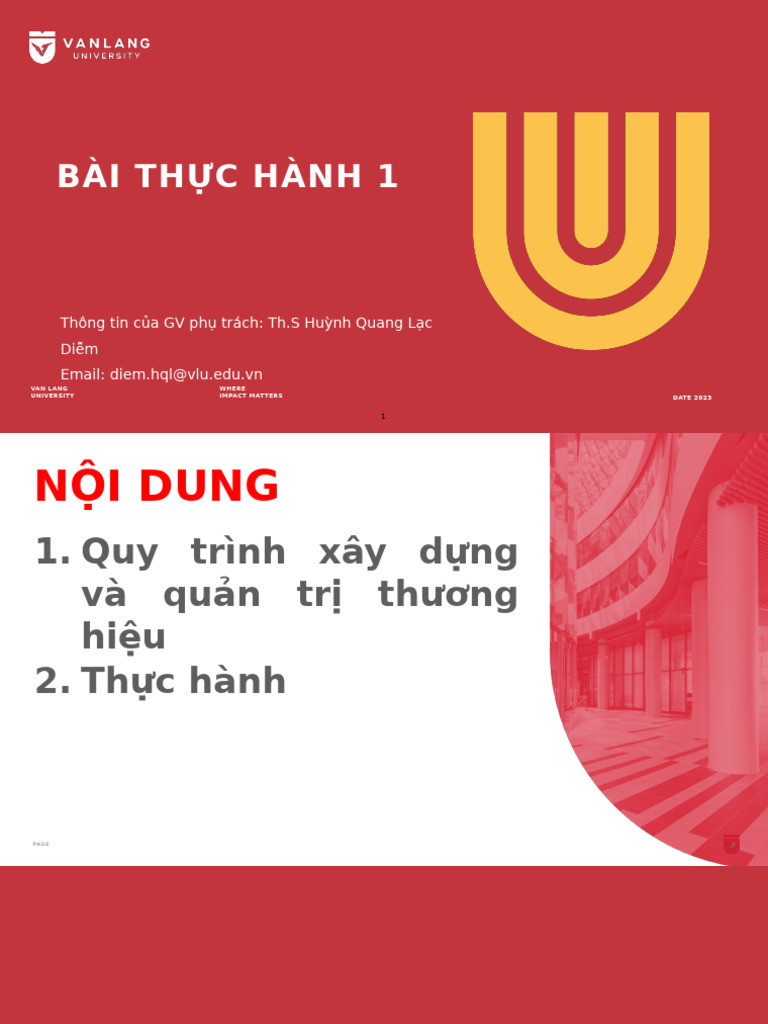 Thuc Hanh 1 | PDF