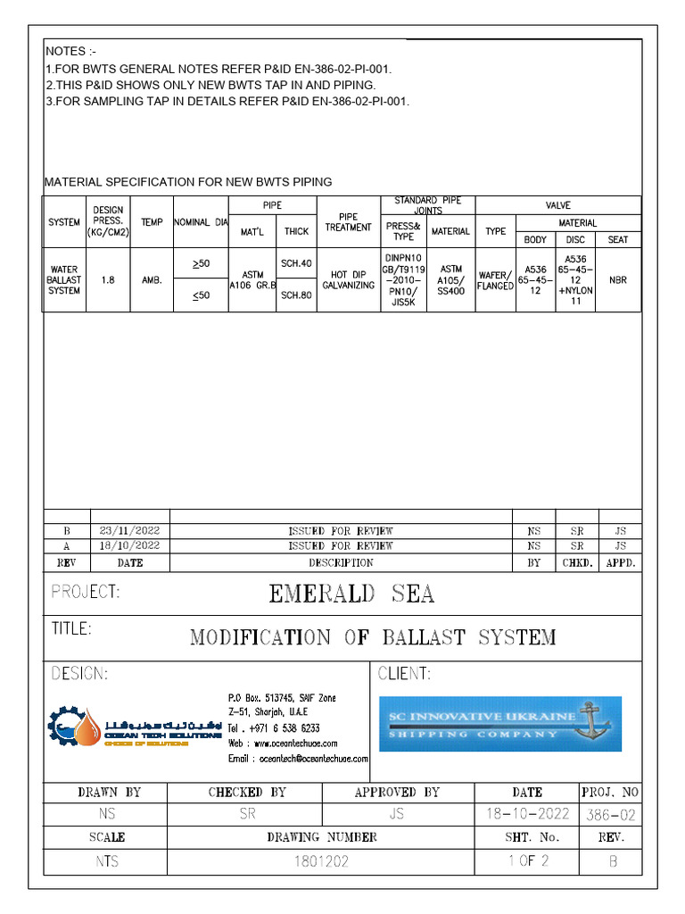 1801202_RB-MODIFICATION OF BALLAST SYSTEM | PDF
