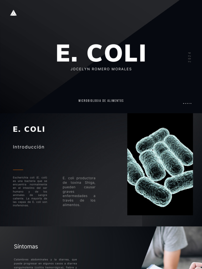 E. Coli PDF | PDF