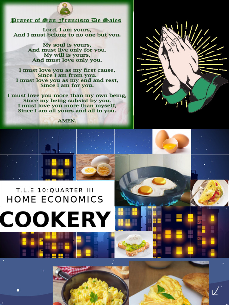 Tle g10 Lesson 3- He Cookery | PDF