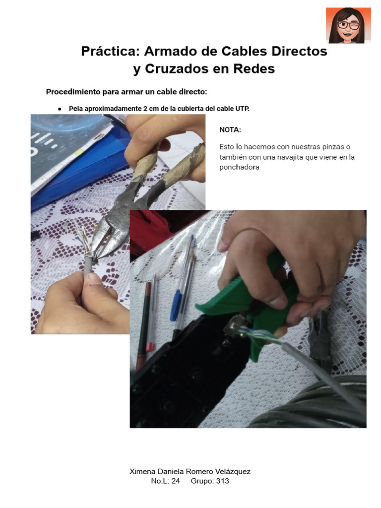 Cómo Armar Cables UTP Directos y Cruzados | PDF