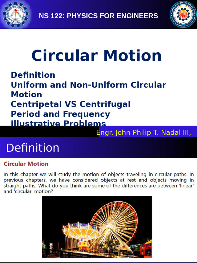 Circular Motion | PDF