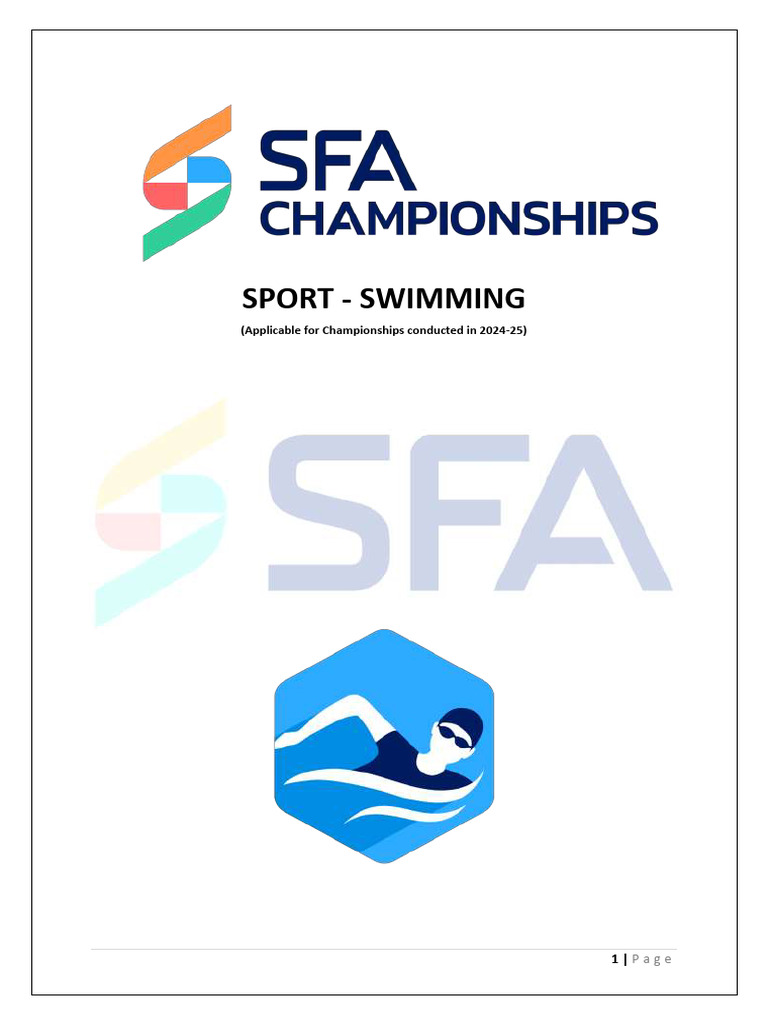 Swimming | PDF