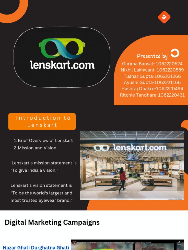 IMC Tools Used by Lenskart | PDF