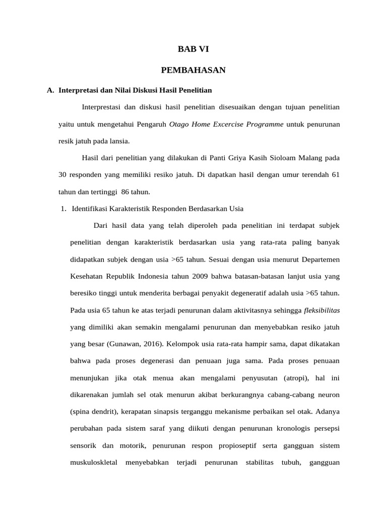 BAB VI New | PDF