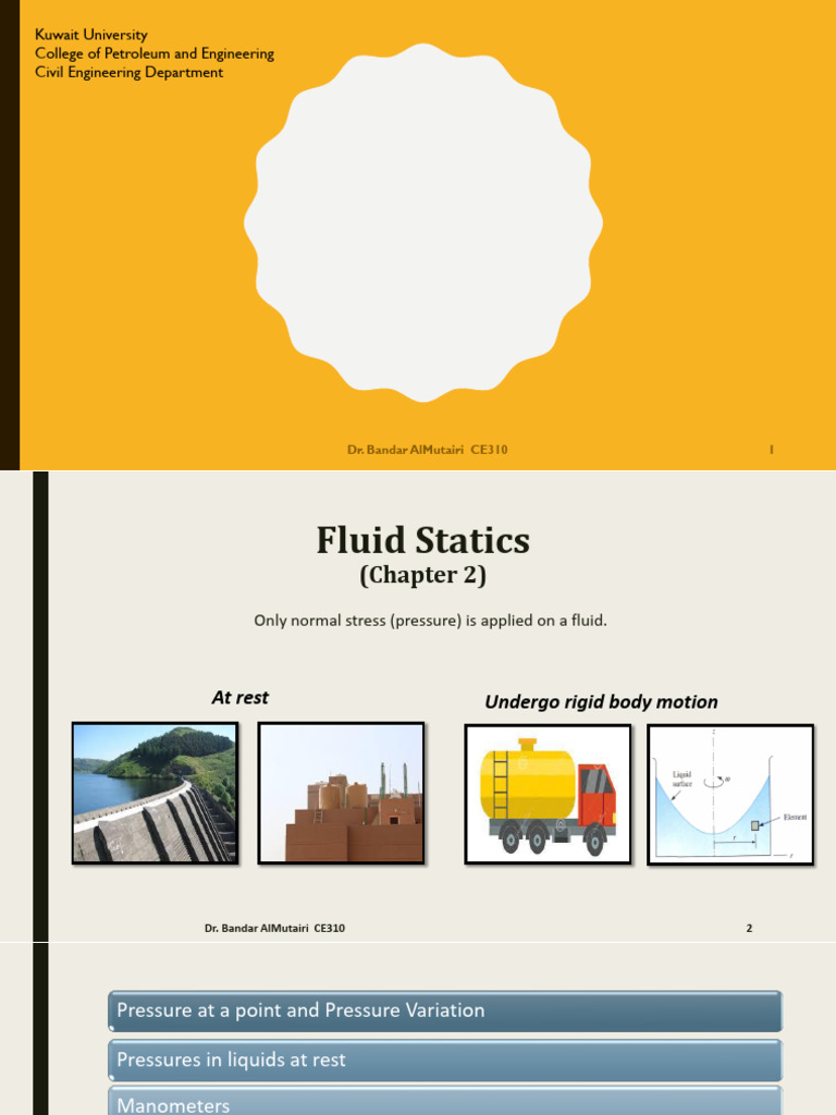 5 - Fluid Mechanics Chapter 2-Part 2 | PDF