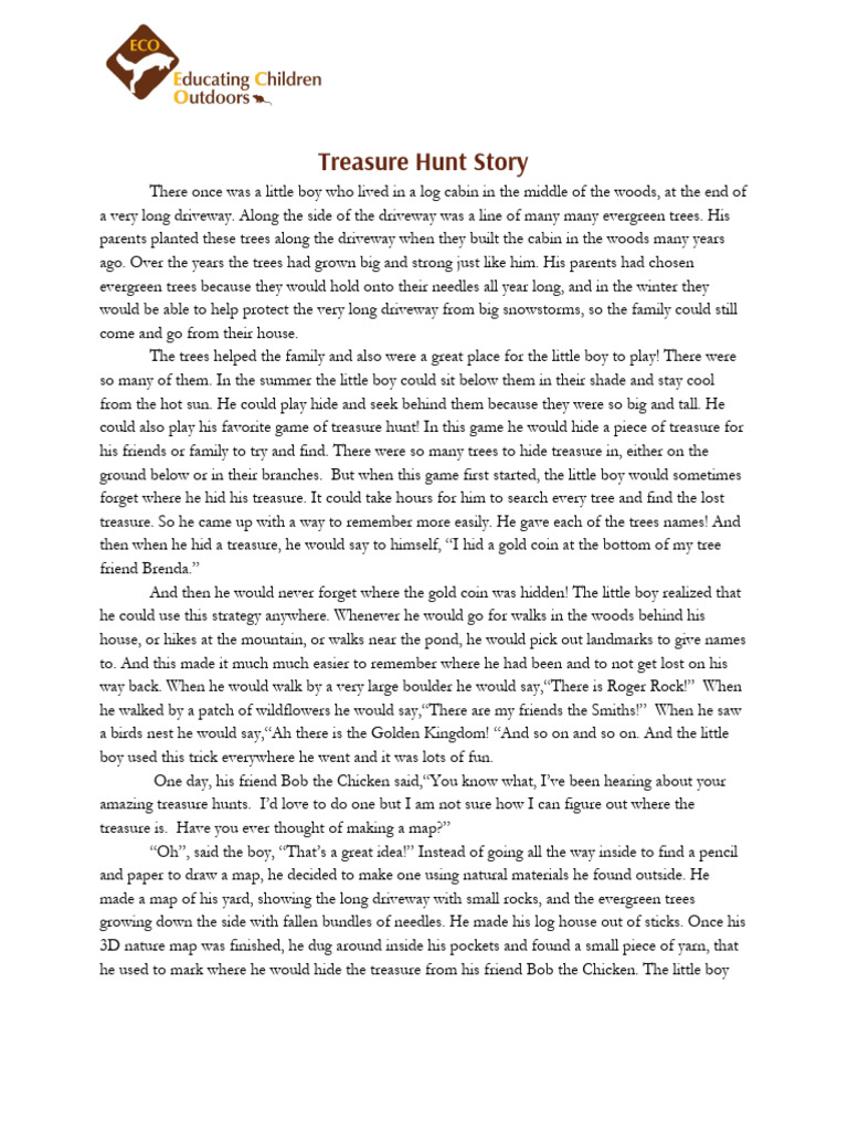 Treasure Hunt Story 1 | PDF