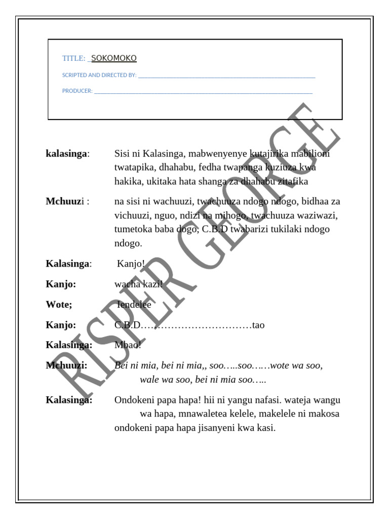 Kalasinga | PDF