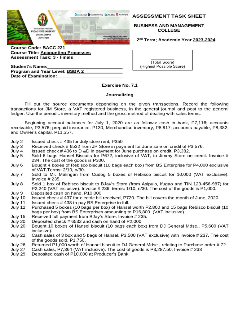 Assessment Task 3 Finals Pdf