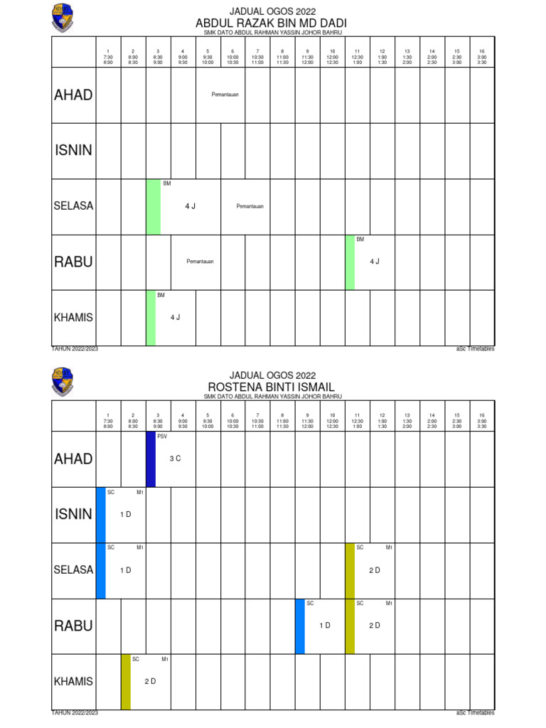 JADUALjun Terbaru 24jun | PDF