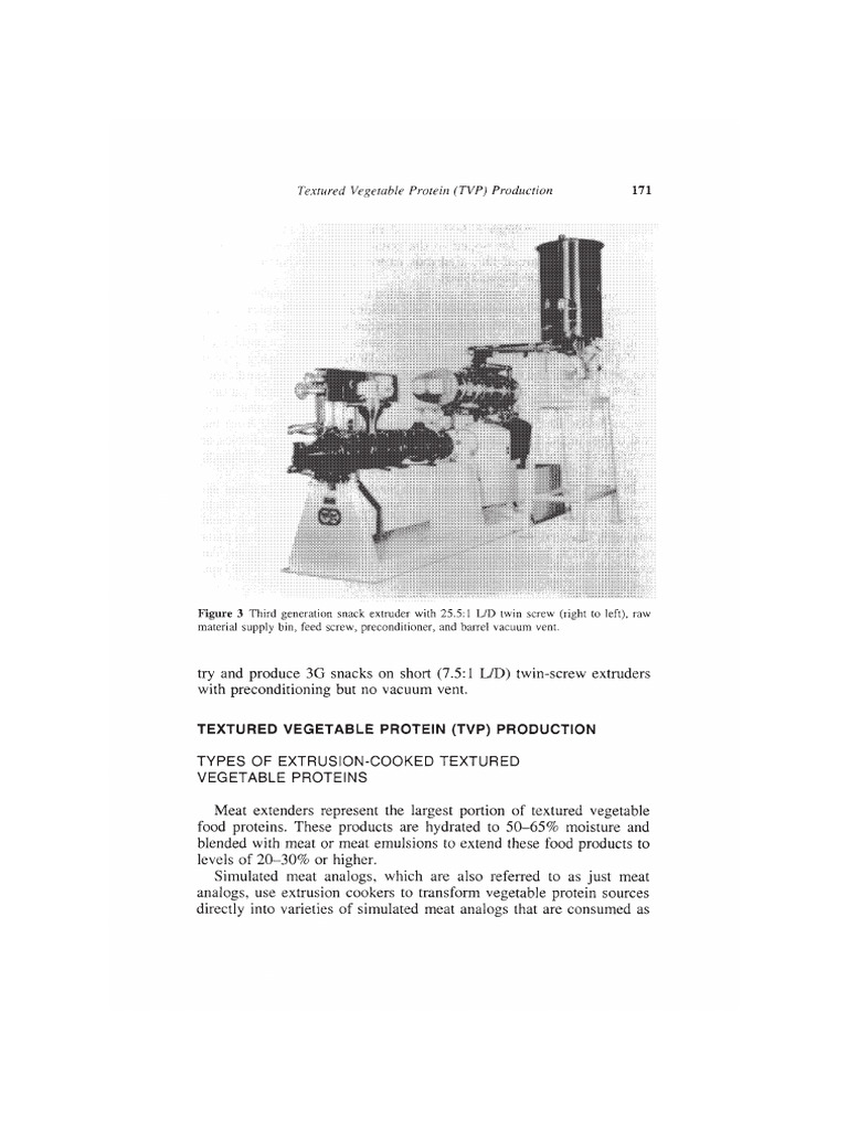 Texturised Vegetable Proteins | PDF