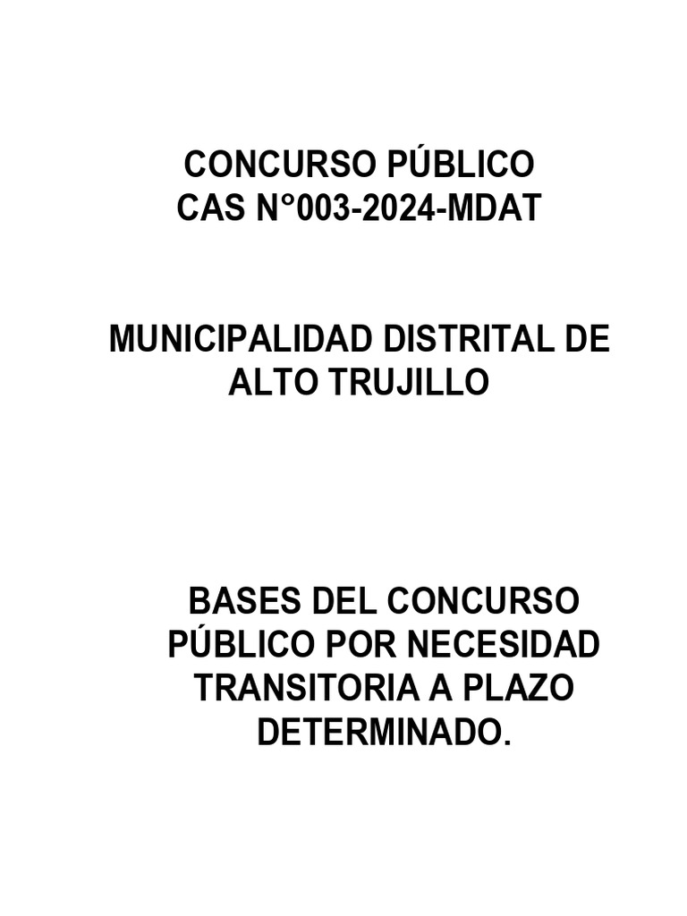 C 76 Bases CAS 1057 MDAT | PDF