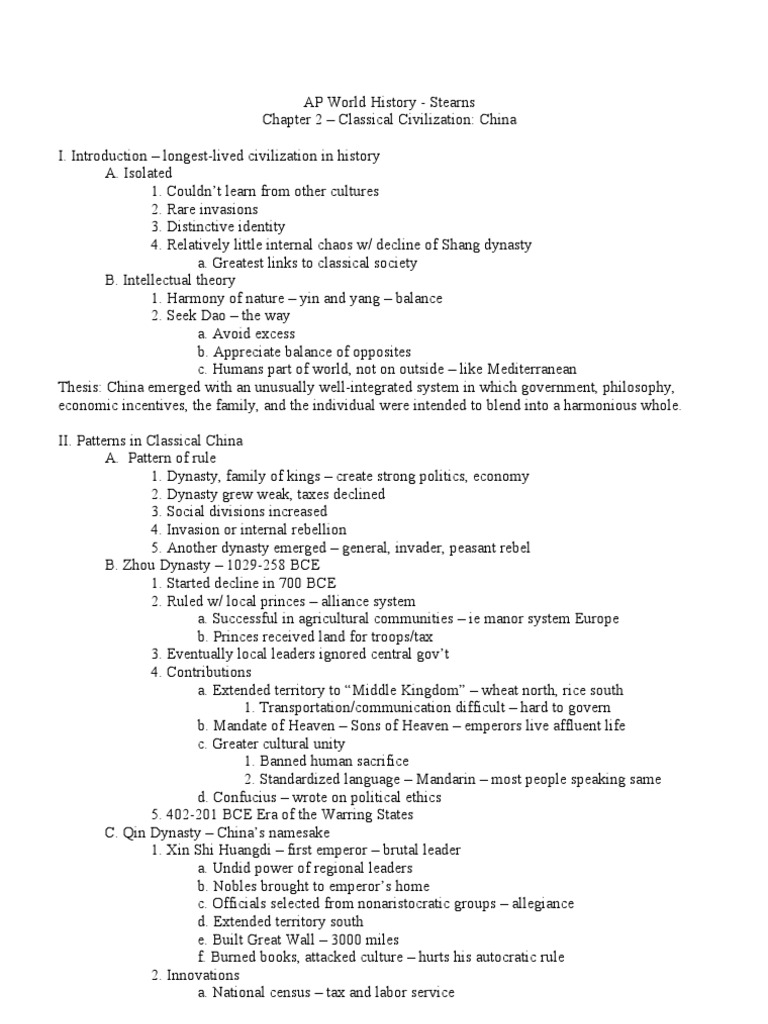 Stearns - Chapter 2 Notes | PDF