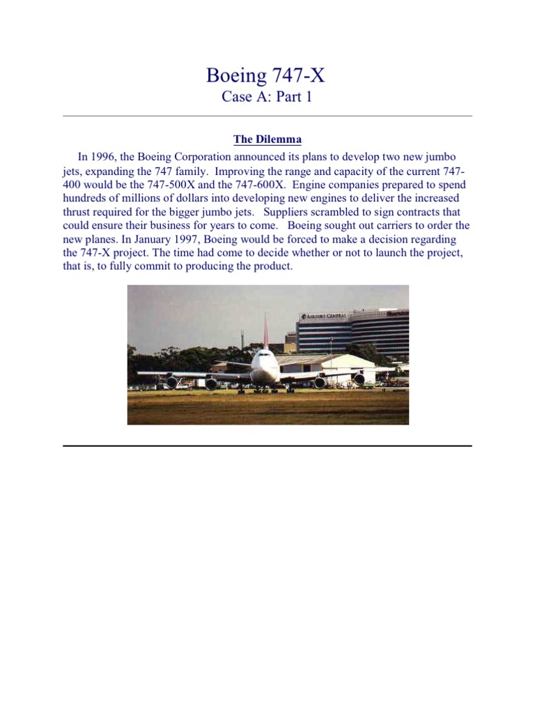 Boeing 747-600 Series Overview | PDF | Boeing | Airbus