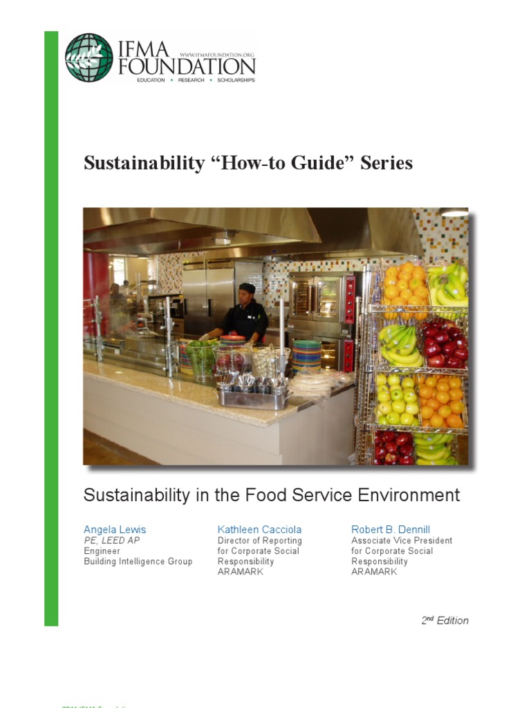 IFMA - Sustainabilit in Food Service - Updated2011 - FINAL - 5 12 11 ...
