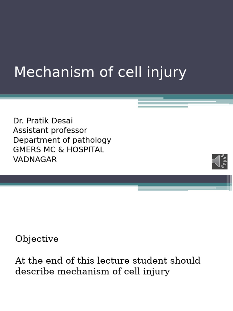 Mechanism Of Cell Injury Pdf