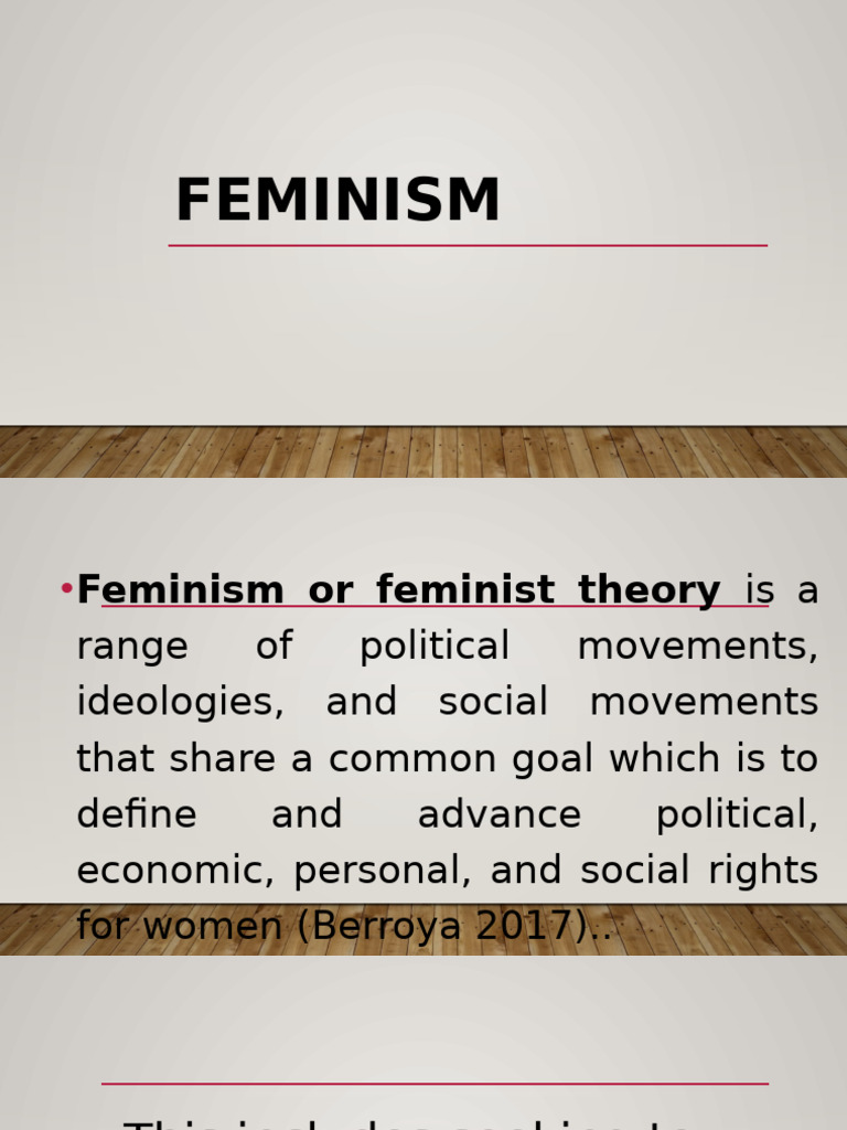 Feminism | PDF